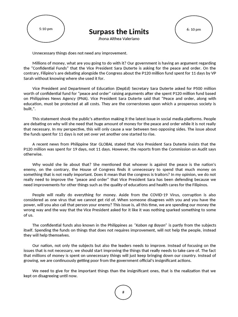 Surpass the Limits | PDF