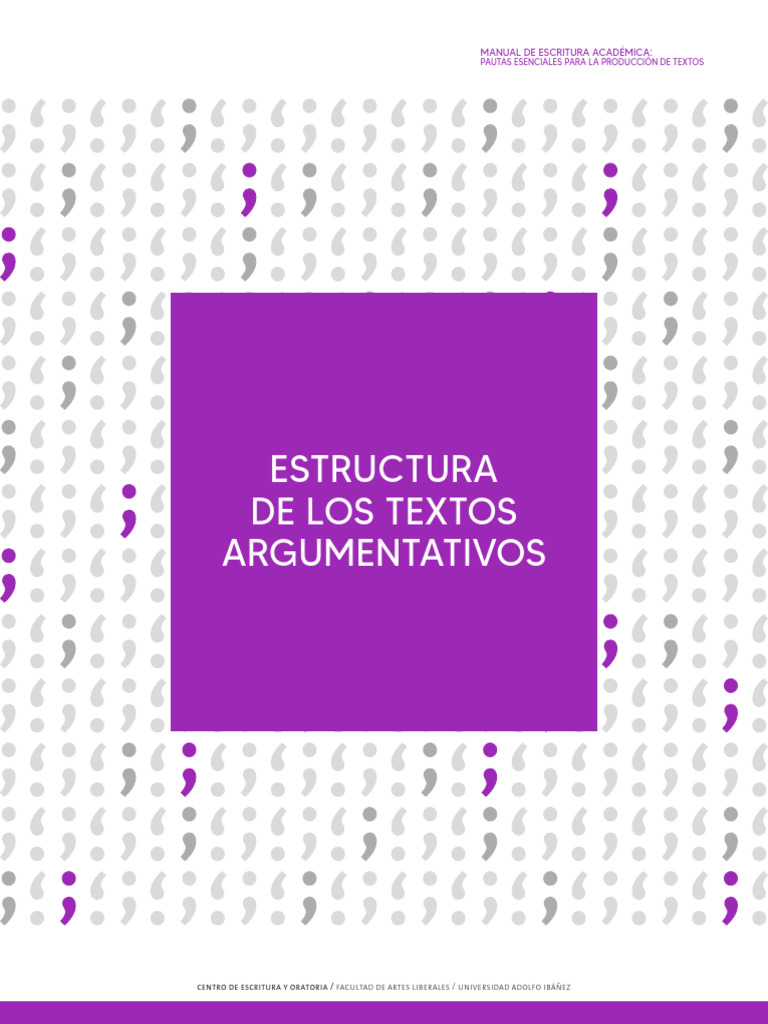 Estructura de Los Textos Argumentativos | PDF | Argumento | Teoría de ...