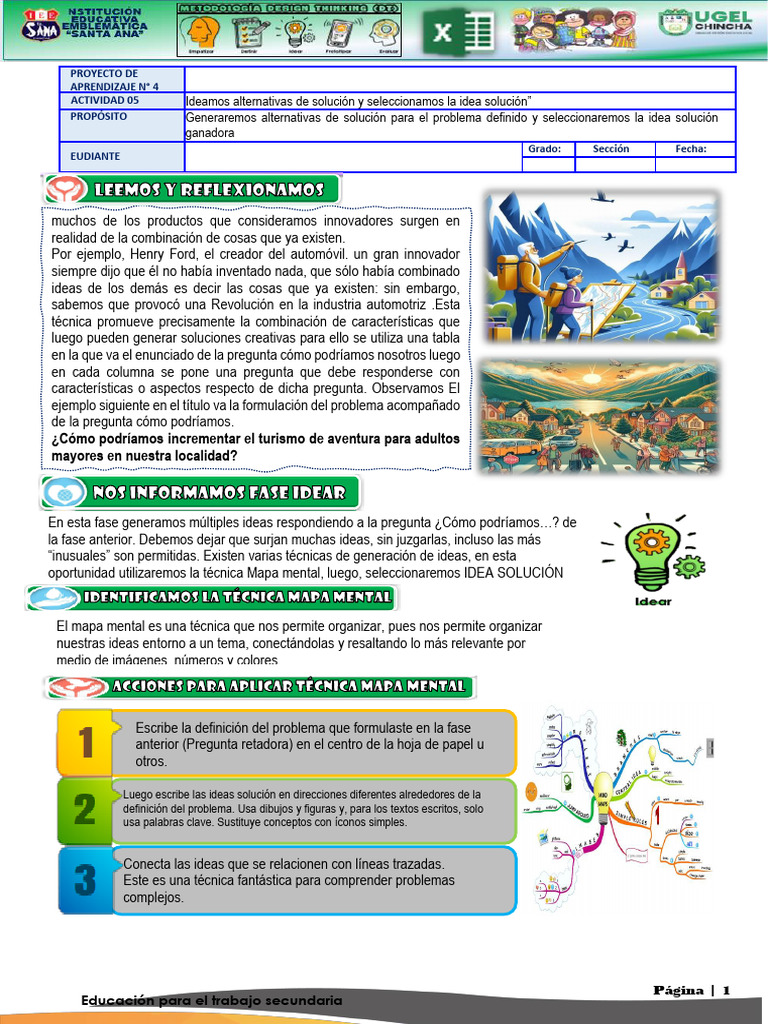 1º ETP-ACT. -B03S01 | PDF | Mente | Cognición