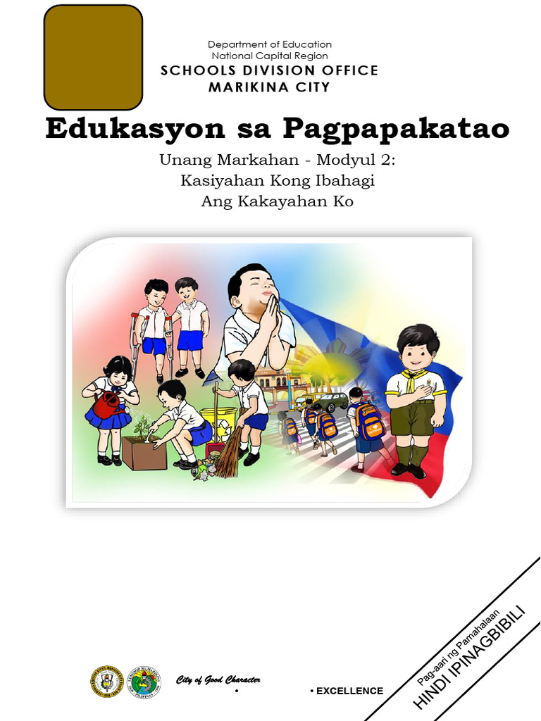 Revalidated - ESP2 - Q1 - MOD2 - WEEK2 - Kasiyahan Kong Ibahagi Ang Kakayahan Ko - Final | PDF