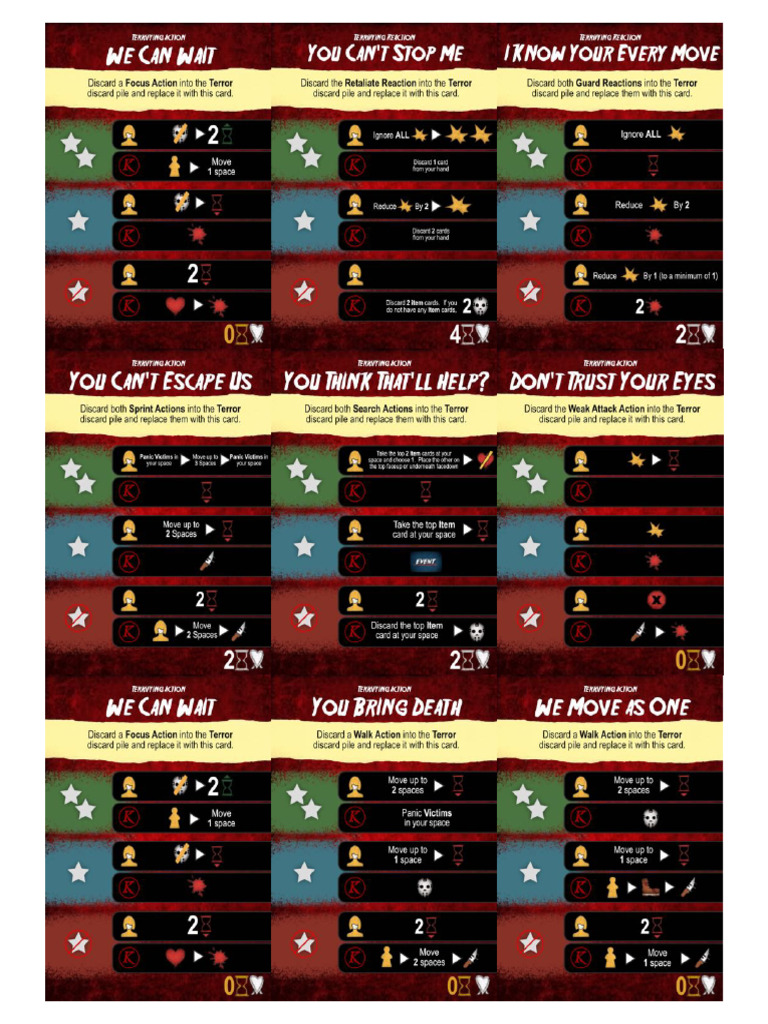 A Dark Reflection - FF Print and Play | PDF | Games Of Mental Skill ...