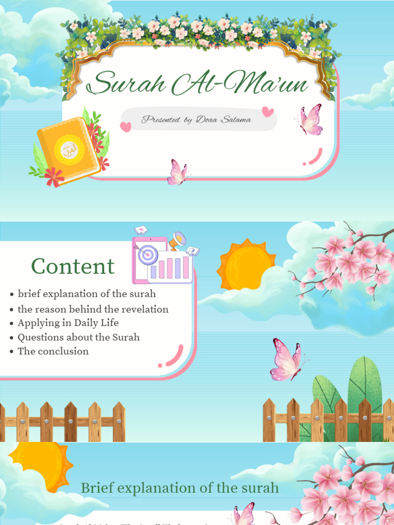 Surah Al-Ma'un: Kindness & Faith Guide | PDF | Surah | Abrahamic Religions