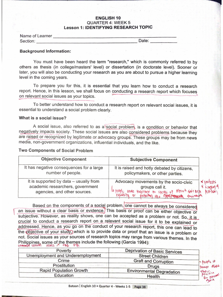 Identifying Research Topic | PDF