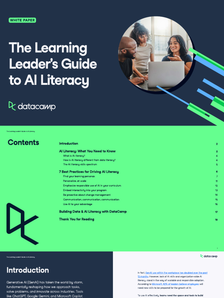 The Learning Leader S Guide To AI Literacy b27c9d3df4 | PDF ... The Learning Leader S Guide To AI Literacy b27c9d3df4 | PDF ...