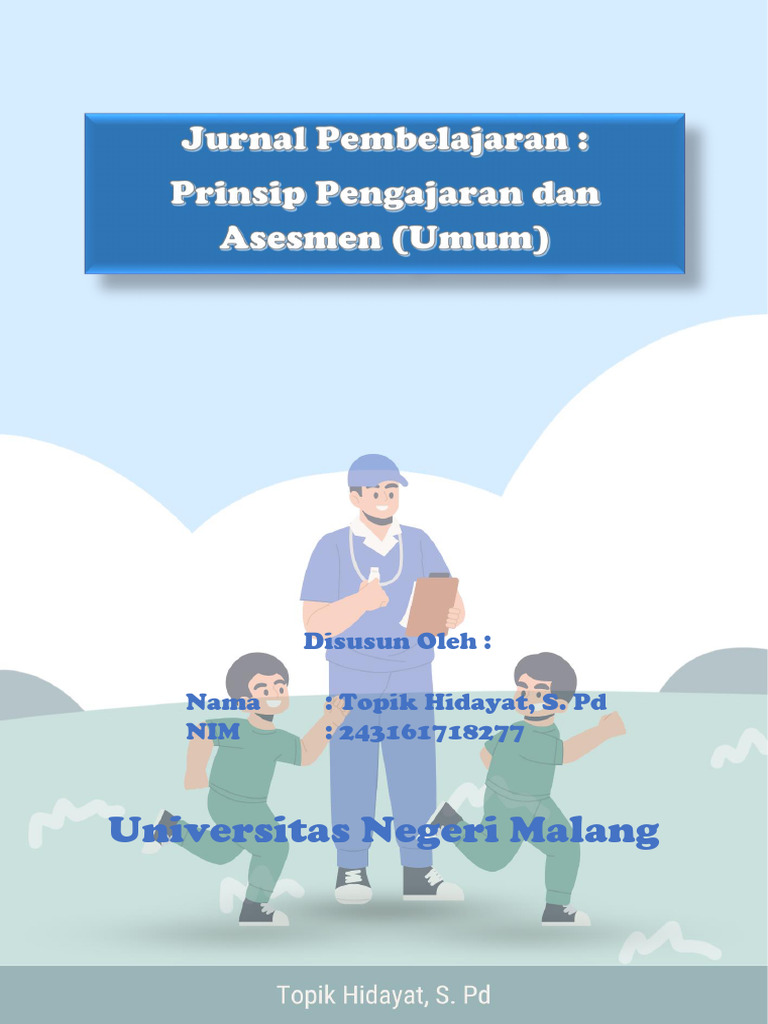 Jurnal Pembelajaran UbD - Topik Hidayat, S. PD | PDF