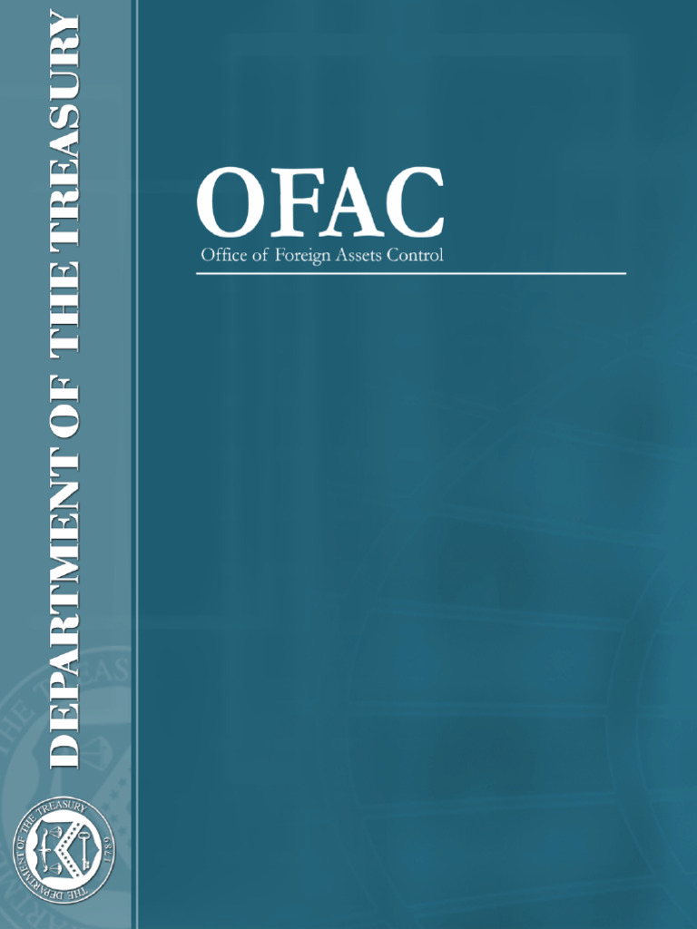 syria - OFAC SANCTIONS GUIDEANCE | PDF | Office Of Foreign Assets Control | State Of Emergency