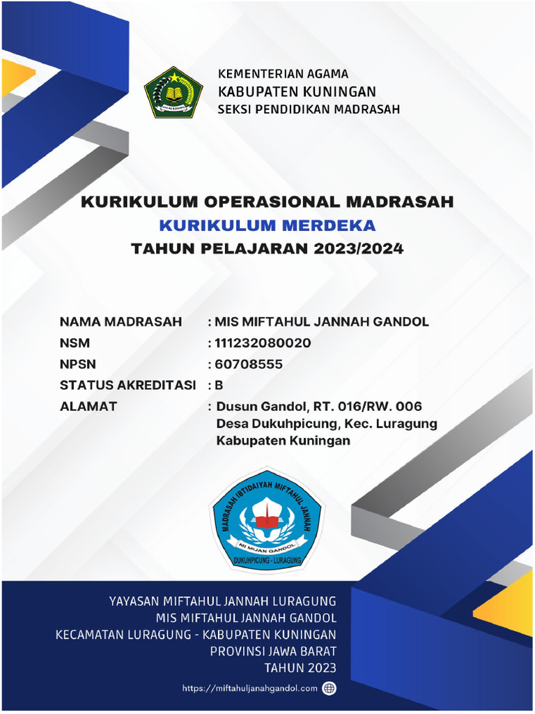 KOM Mis Gandol TP 2023-2024 | PDF | Ilmu Sosial | Agama & Spiritualitas