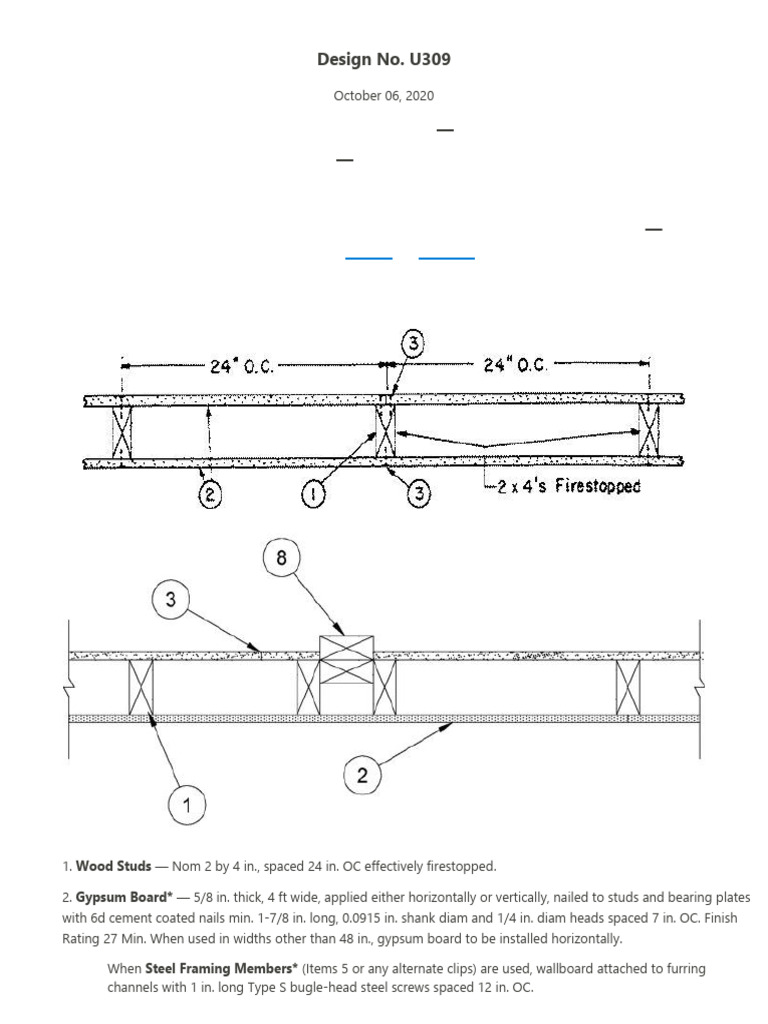 Design No. U309: Bxuv Bxuv7 | PDF