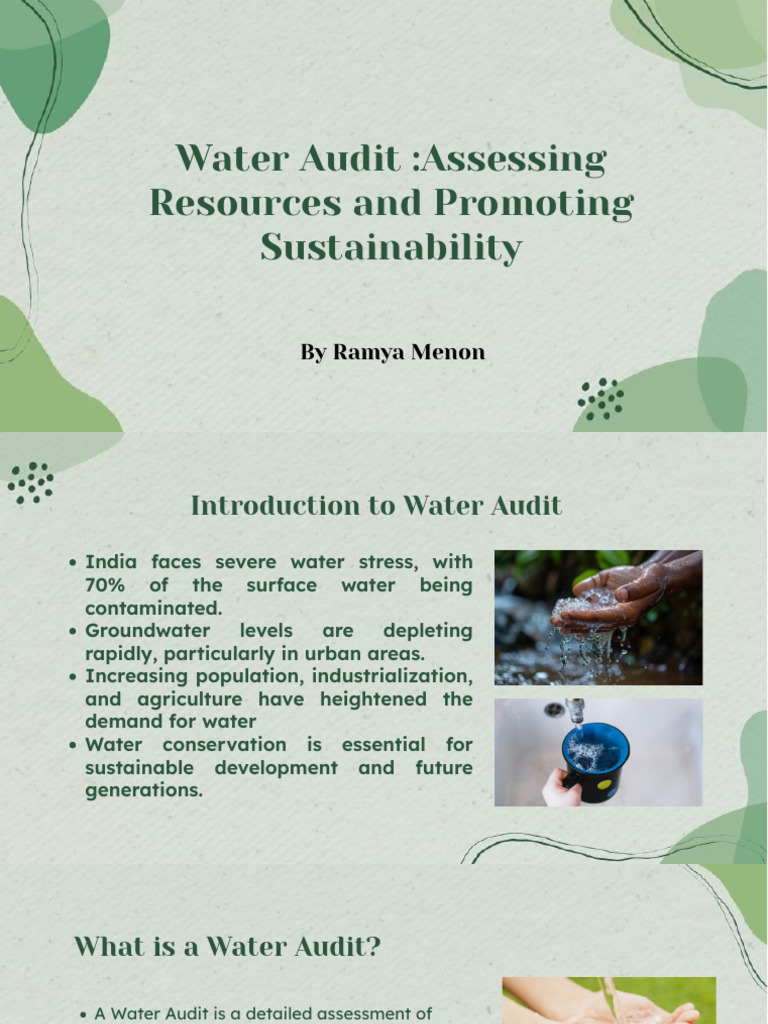 Water Audit | PDF