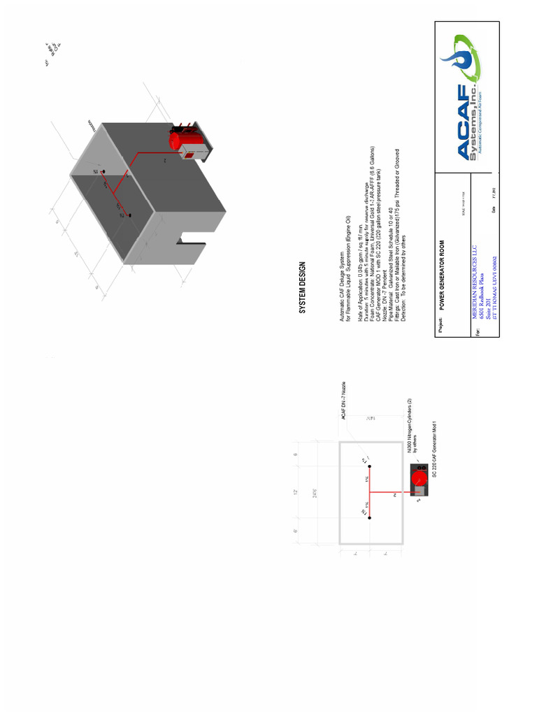 Power Generator - Layout drawingREVISED | PDF
