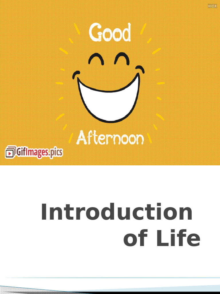 Introduction To Life Science | PDF | Life | Abiogenesis