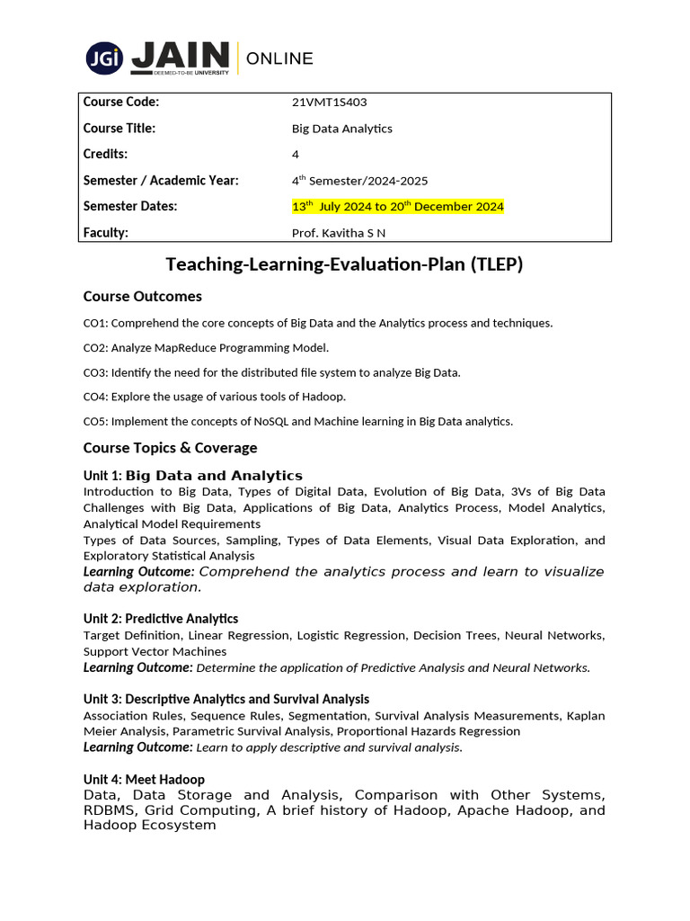 Sample Tlep | PDF | Apache Hadoop | Computing