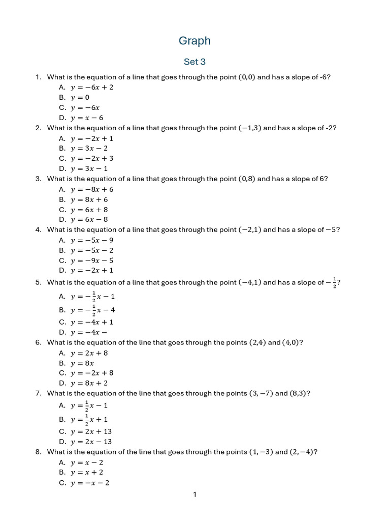 Graph 3 | PDF | Geometry | Euclidean Geometry