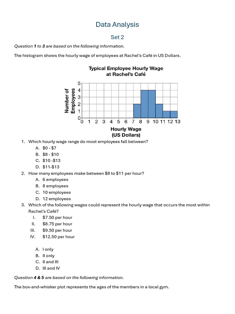 Data Analysis 2 | PDF | Scatter Plot