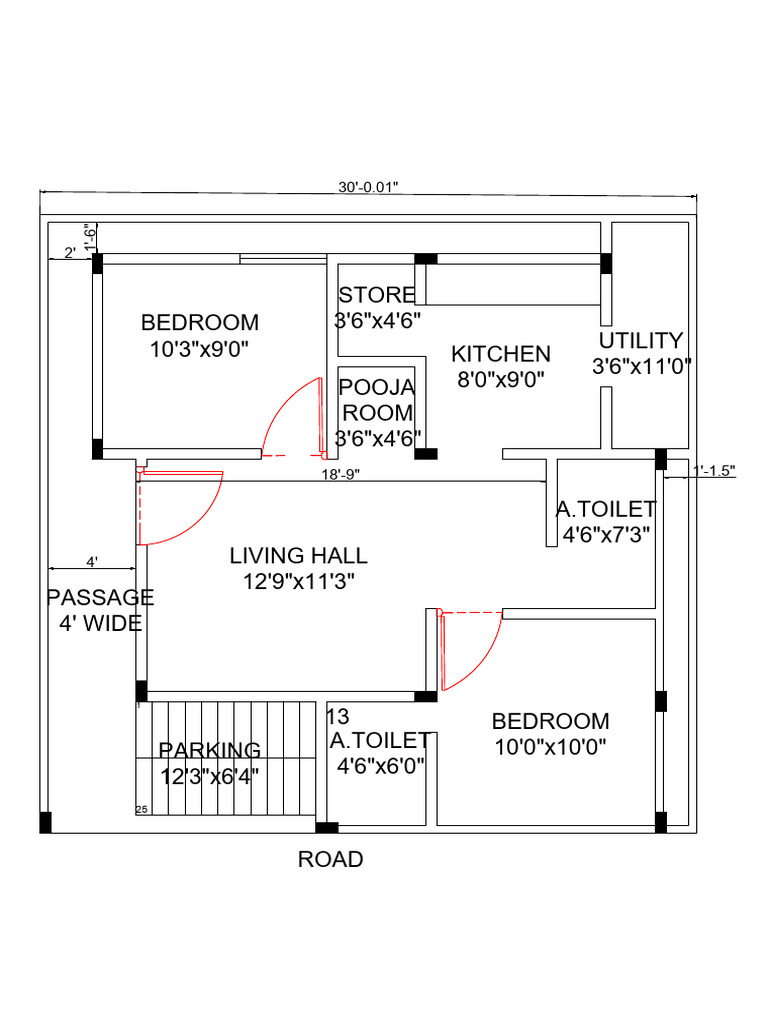 PLAN-cOLUMN POSITION - blORE | PDF