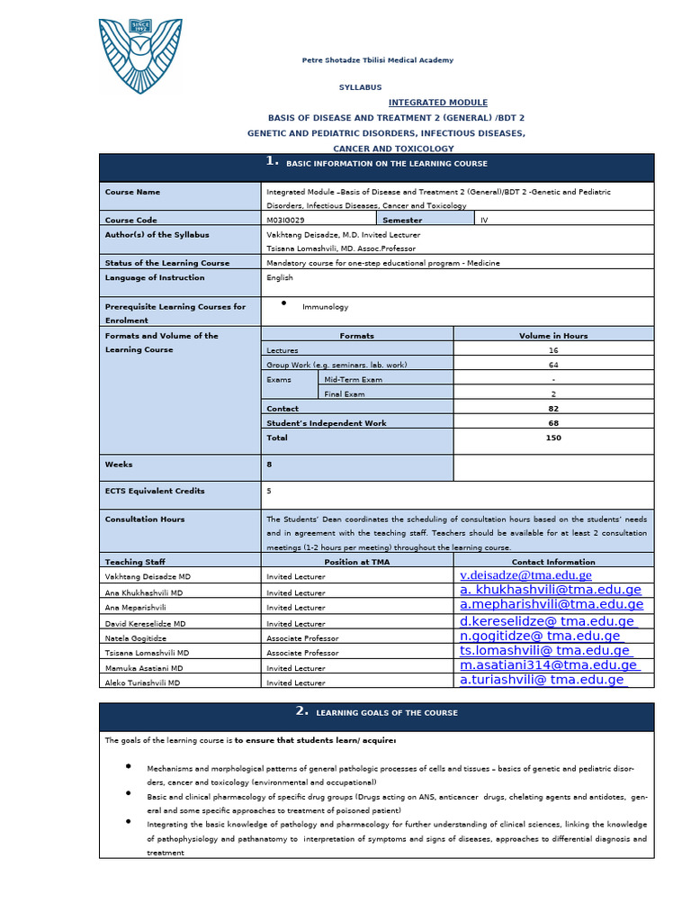 5. BDT 2(General)-eng | PDF | Carcinogenesis | Genetic Disorder