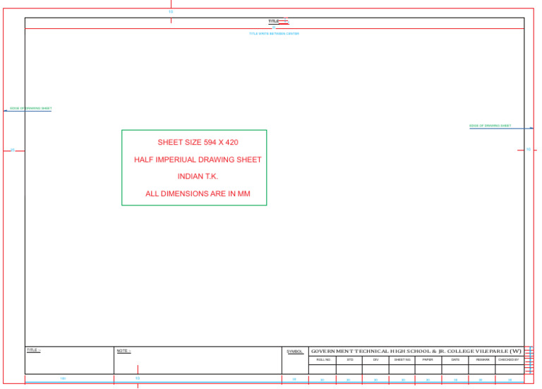 DRG Sheet 1 | PDF | Crafts | Drawing
