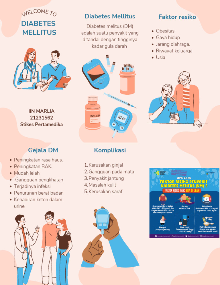 TUK 1 DM - Leaflet Diabetes Mellitus | PDF