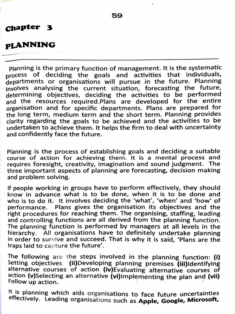 Unit 2 Planning (Pom) | PDF