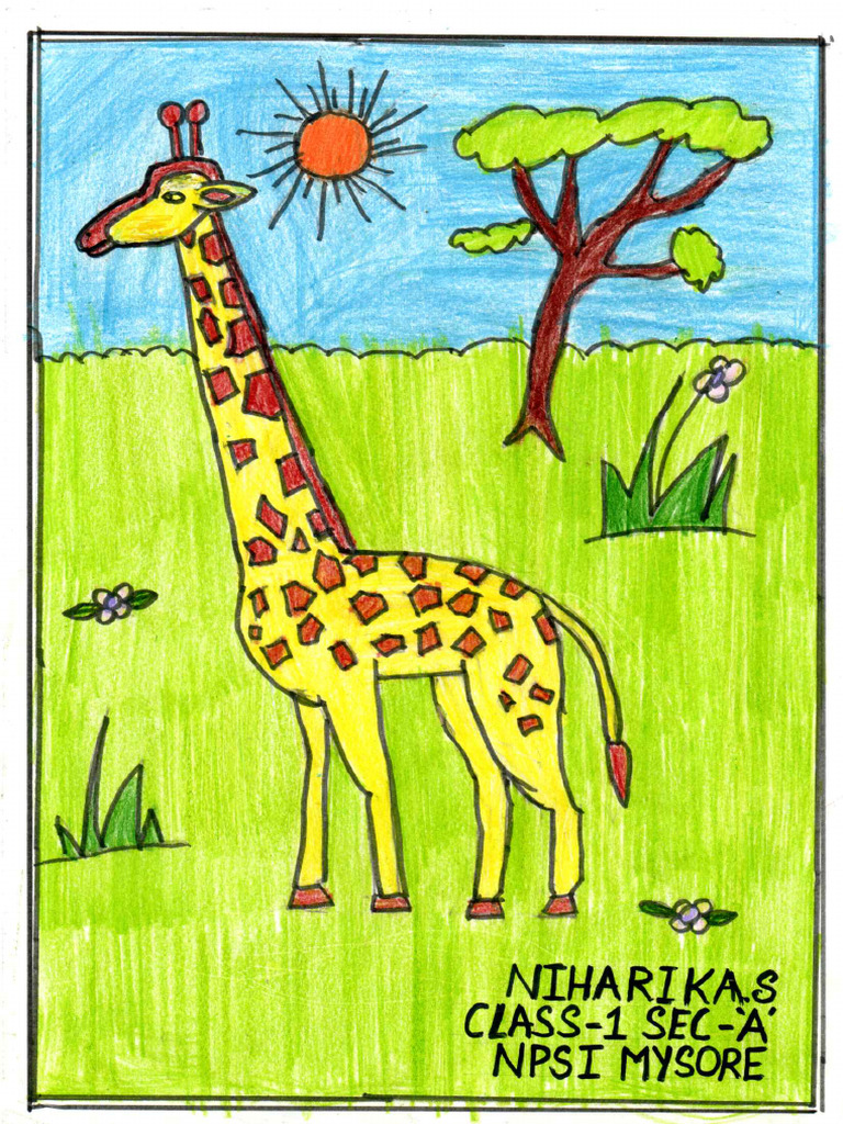 Giraffe Scene | PDF