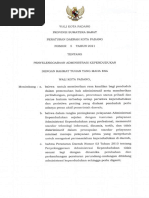 UU No. 24 Tahun 2013 tentang Kependudukan | PDF