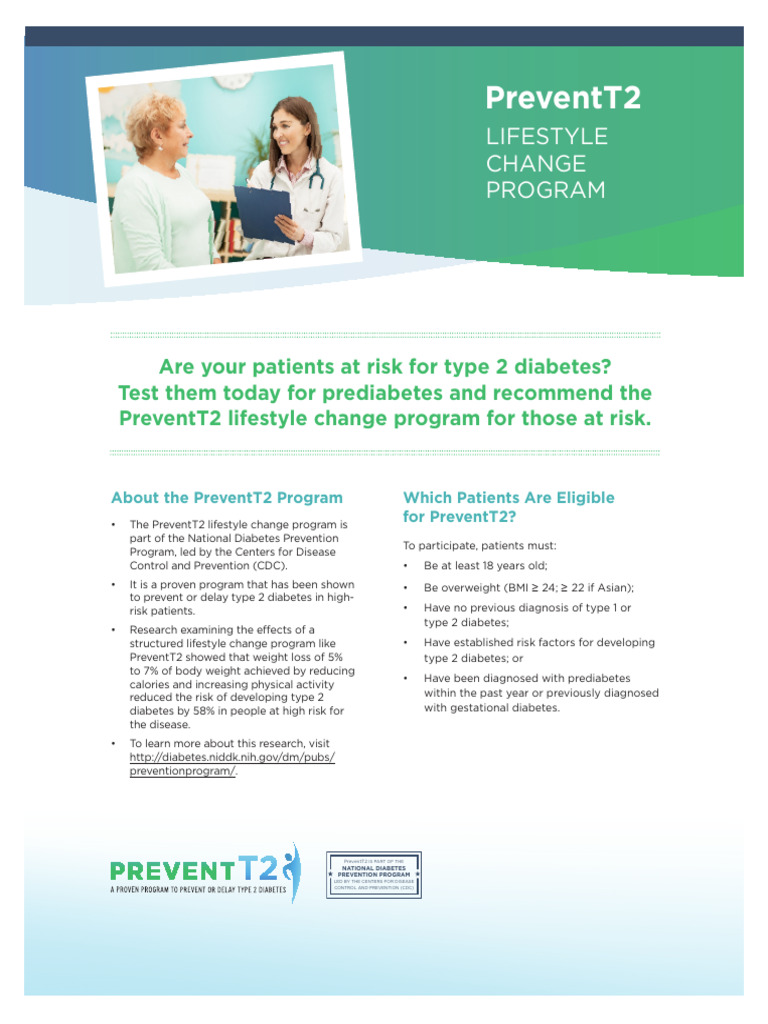 Hcp Dpp Factsheet Pdf Prediabetes Diabetes