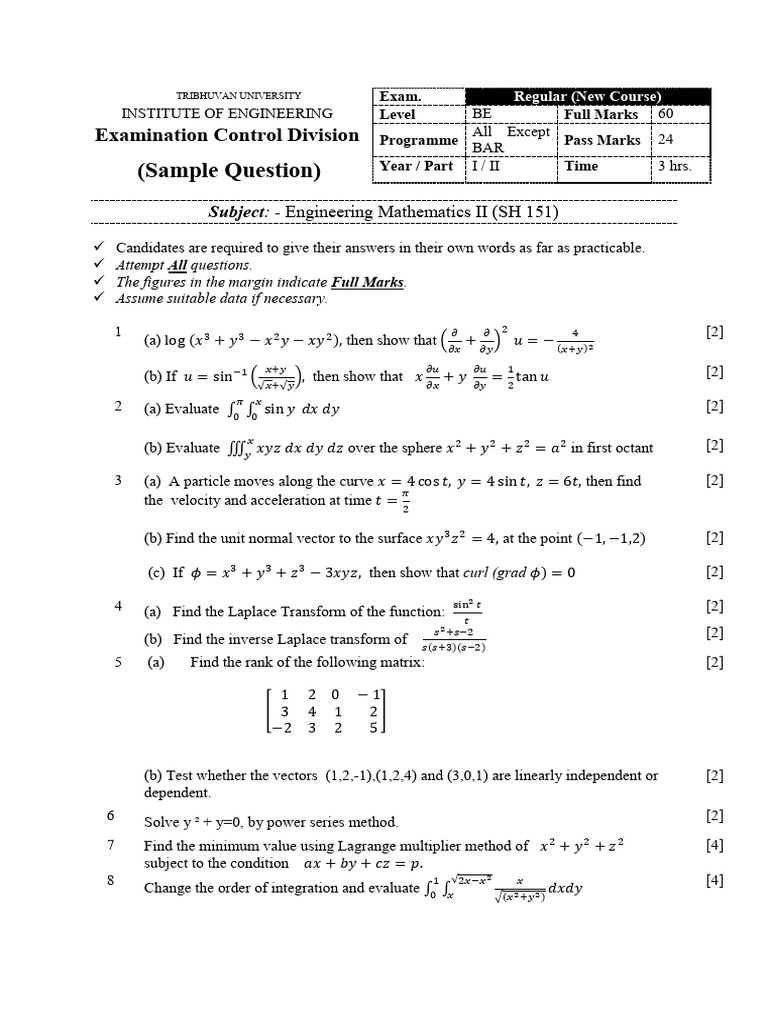 EE 2nd Sem Model Questions | PDF | Amplifier | Operational Amplifier