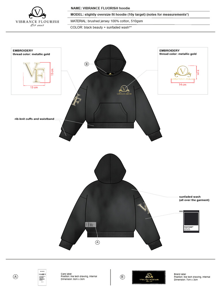 VIBRANCE FLUORISH Tech Packs v2 | PDF | Softlines (Retail) | Fashion