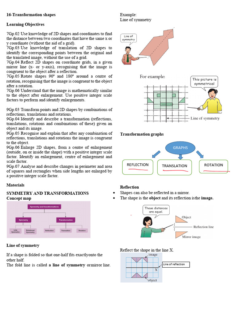 16-Transformation Shapes | PDF | Shape | Rectangle