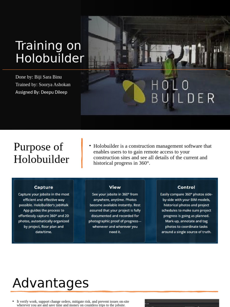 Training On Holobuilder | PDF | Internet | Cyberspace