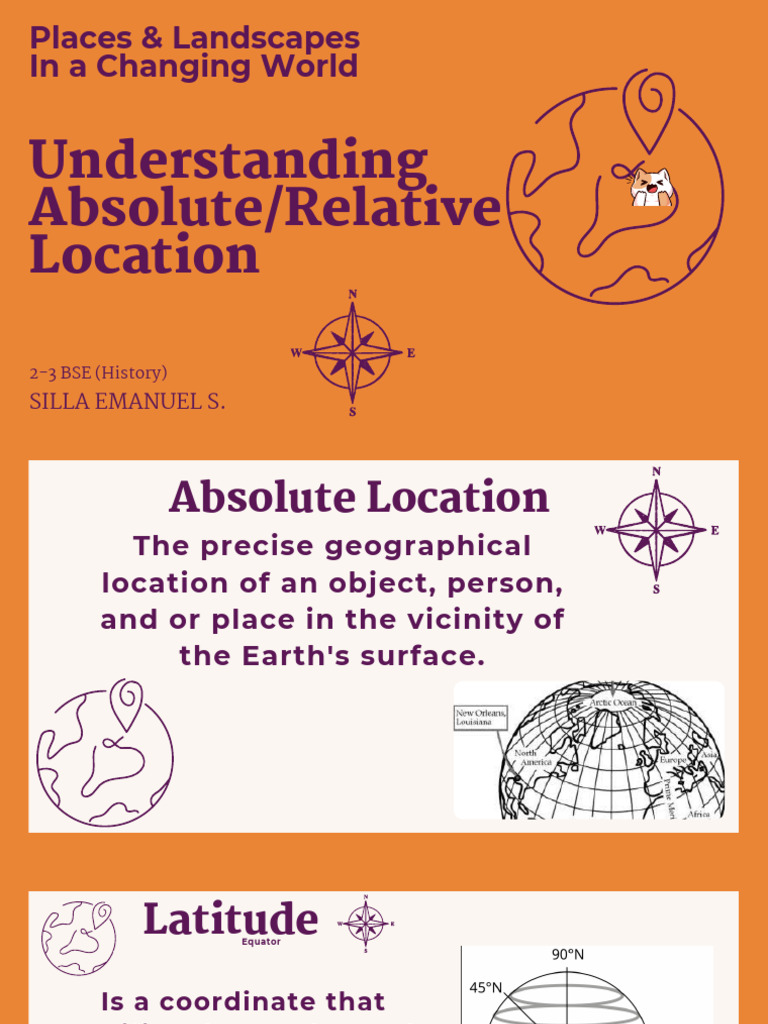 Absolute and Relative Location | PDF | Social Science | Science ...