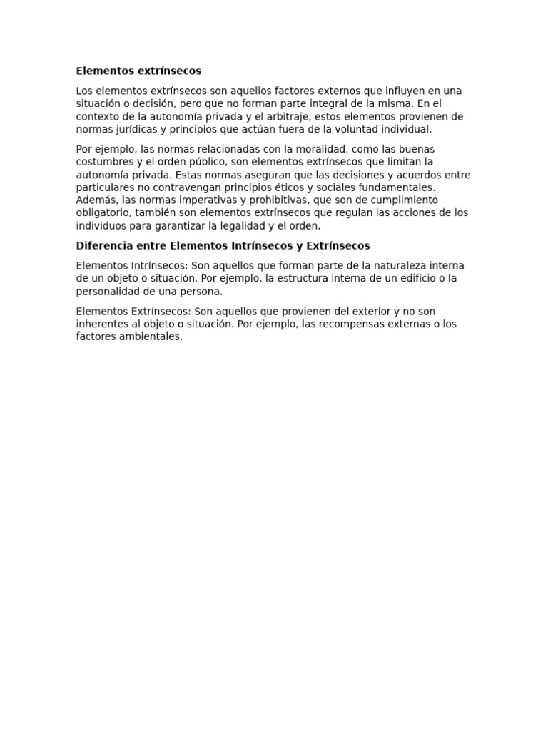 Elementos Extrínsecos | PDF