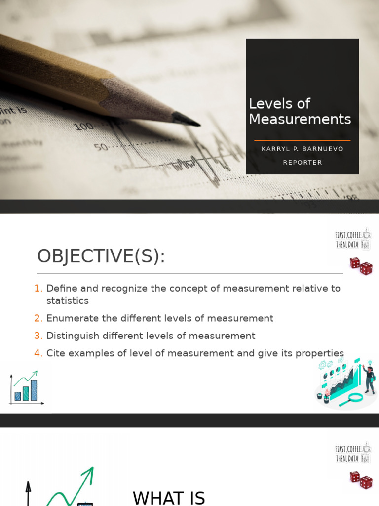 Levels of Measurements | PDF | Level Of Measurement | Measurement