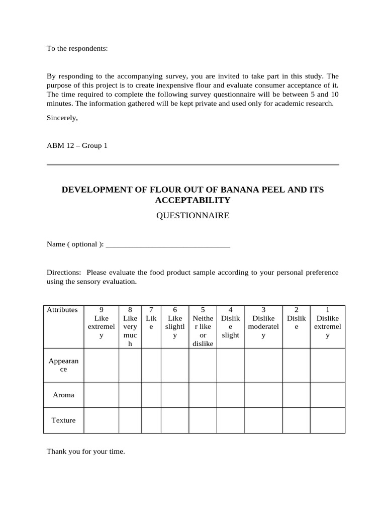 Survey PR2 Group 1 | PDF | Career & Growth