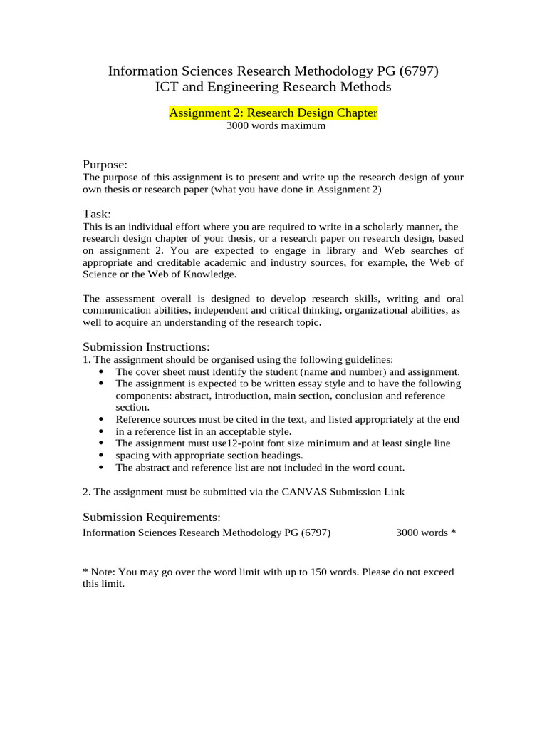 Assignment Requirement 1 | PDF | Quantitative Research | Methodology