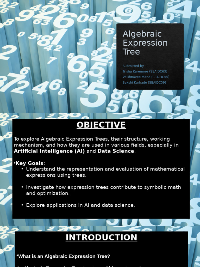Algebraic Expression Tree | PDF