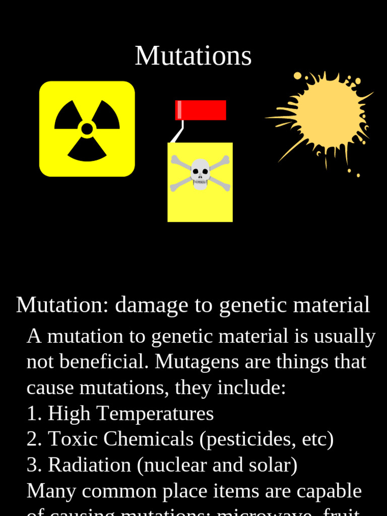 Mutations | PDF | Mutation | Meiosis