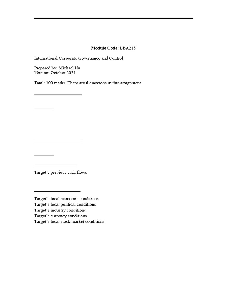 Cambridge International As and A Level Business Coursebook | PDF ...