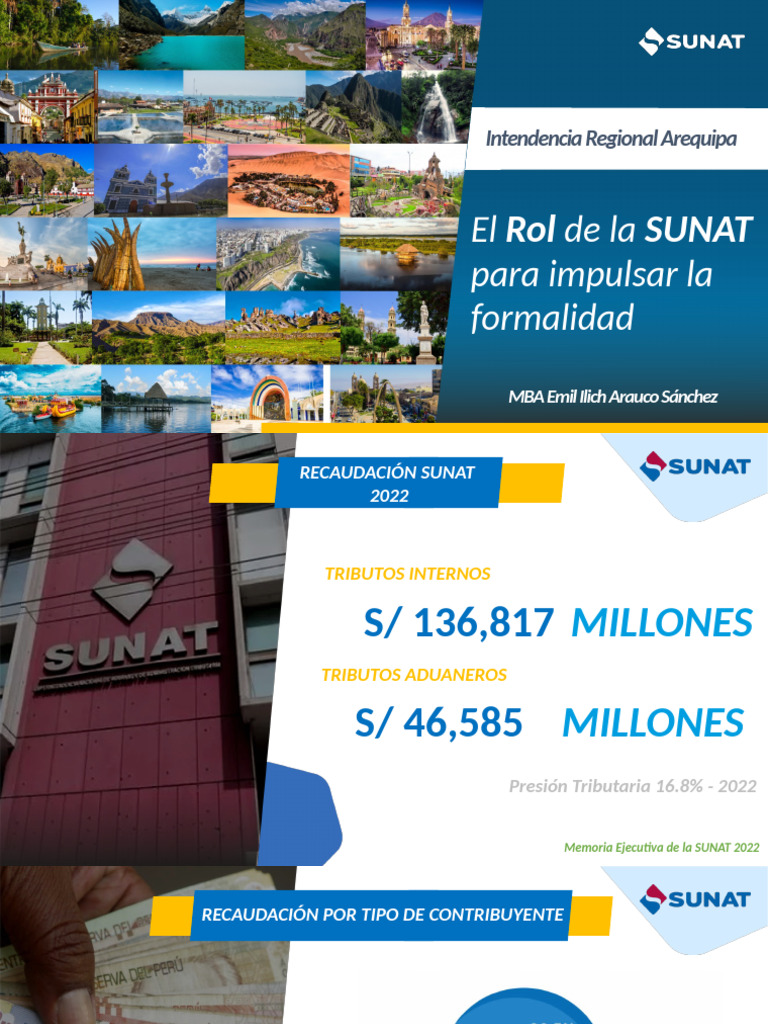 El Rol de SUNAT Versión Ágil AQP | PDF
