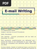 C1 Advanced Writing Letters and Emails | PDF | Communication | Human ...