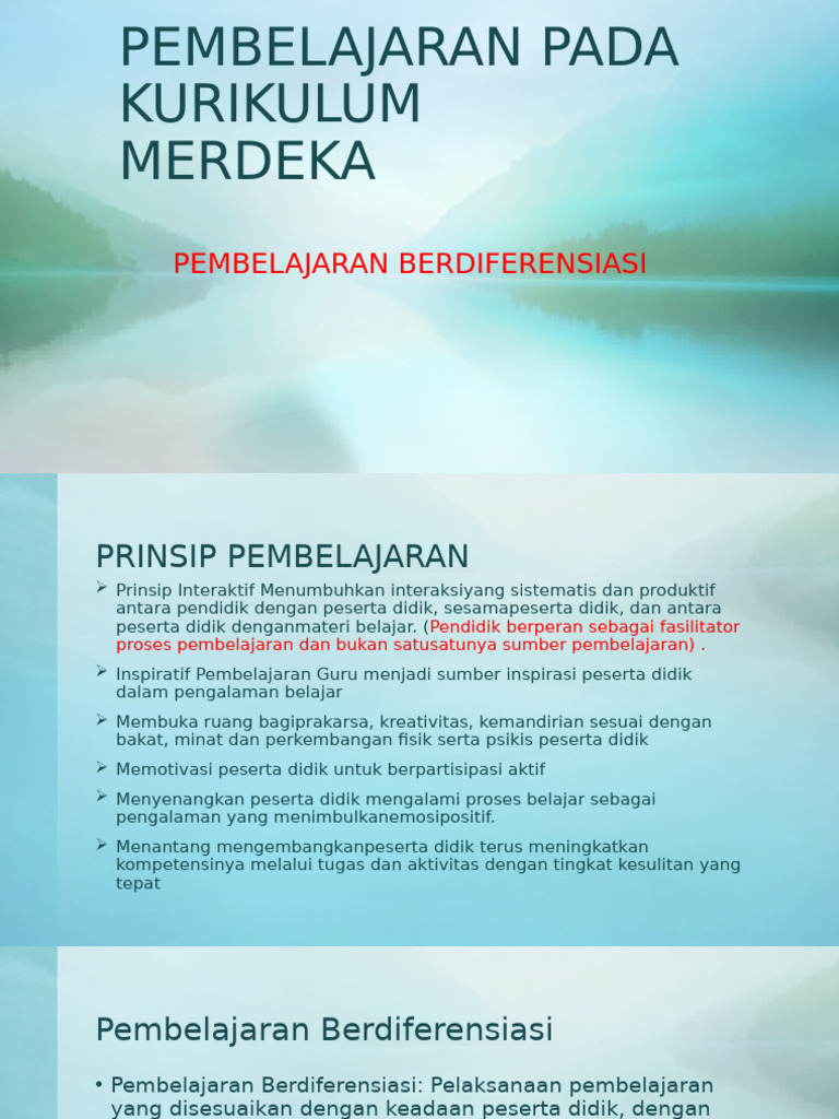 PEMBELAJARAN KUMER Asesmen | PDF
