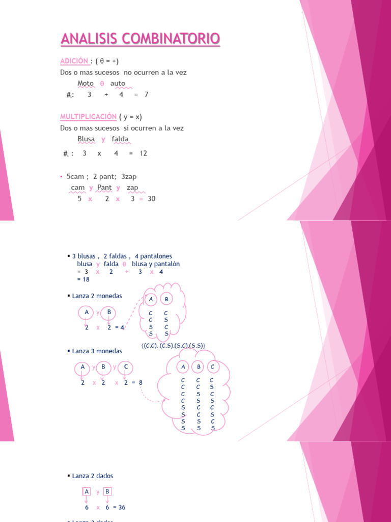 Análsis Combinatorio 1 | PDF