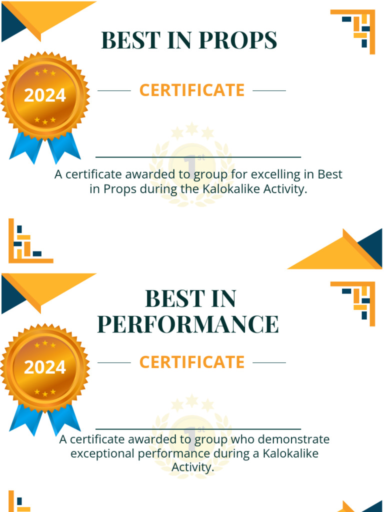 Orange Corporate Best Team Performance Certificate - 20241122 - 200958 ...