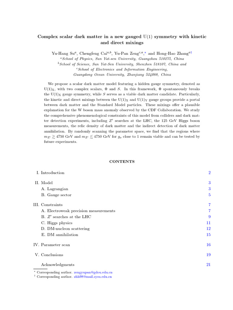 work1 | PDF | Large Hadron Collider | Higgs Boson