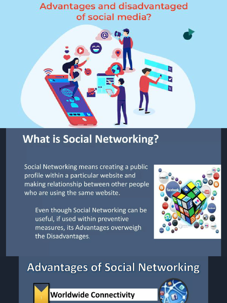 Social Media Pros and Cons | PDF