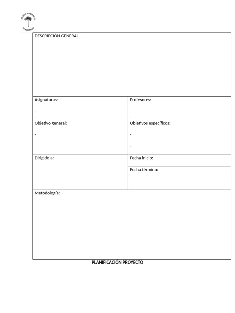 Proyecto Formato | PDF