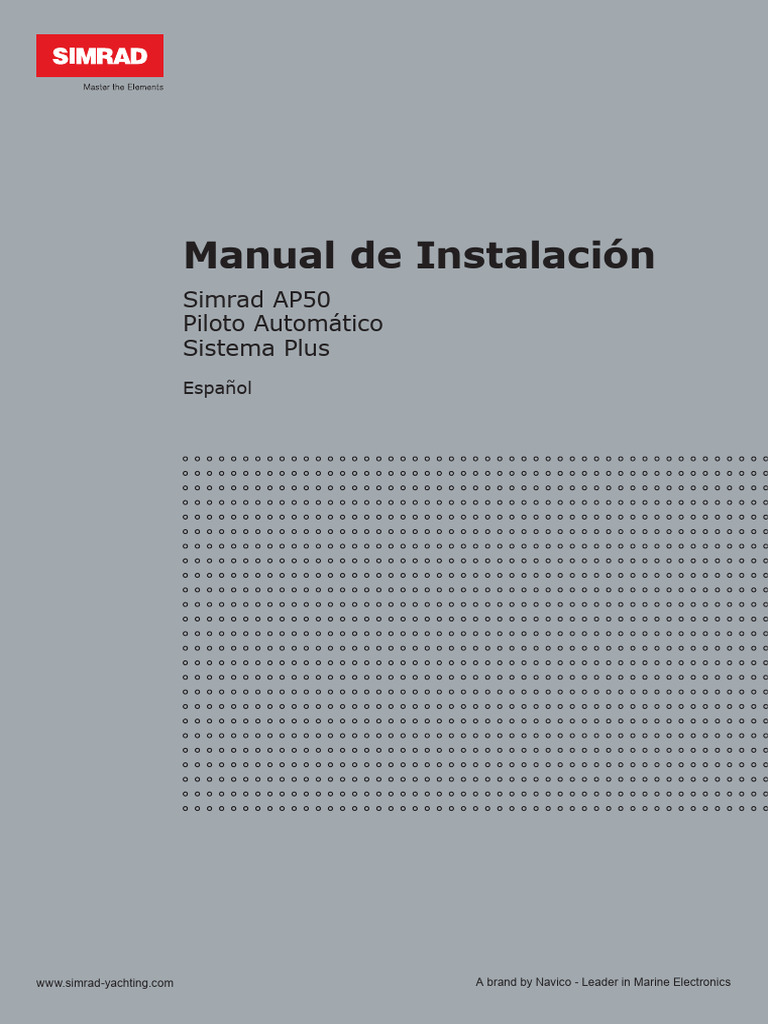 20243549B AP50 Installation Manual Plus ES | PDF | Tornillo | Bienes manufacturados