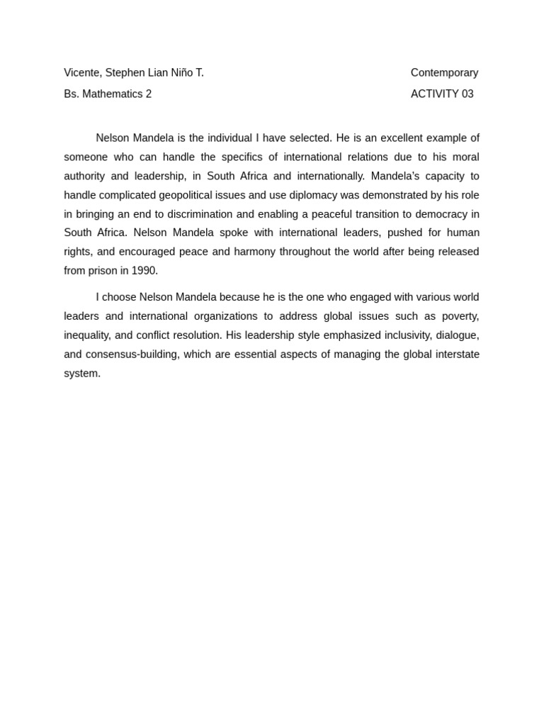 Activity 03 TCW | PDF
