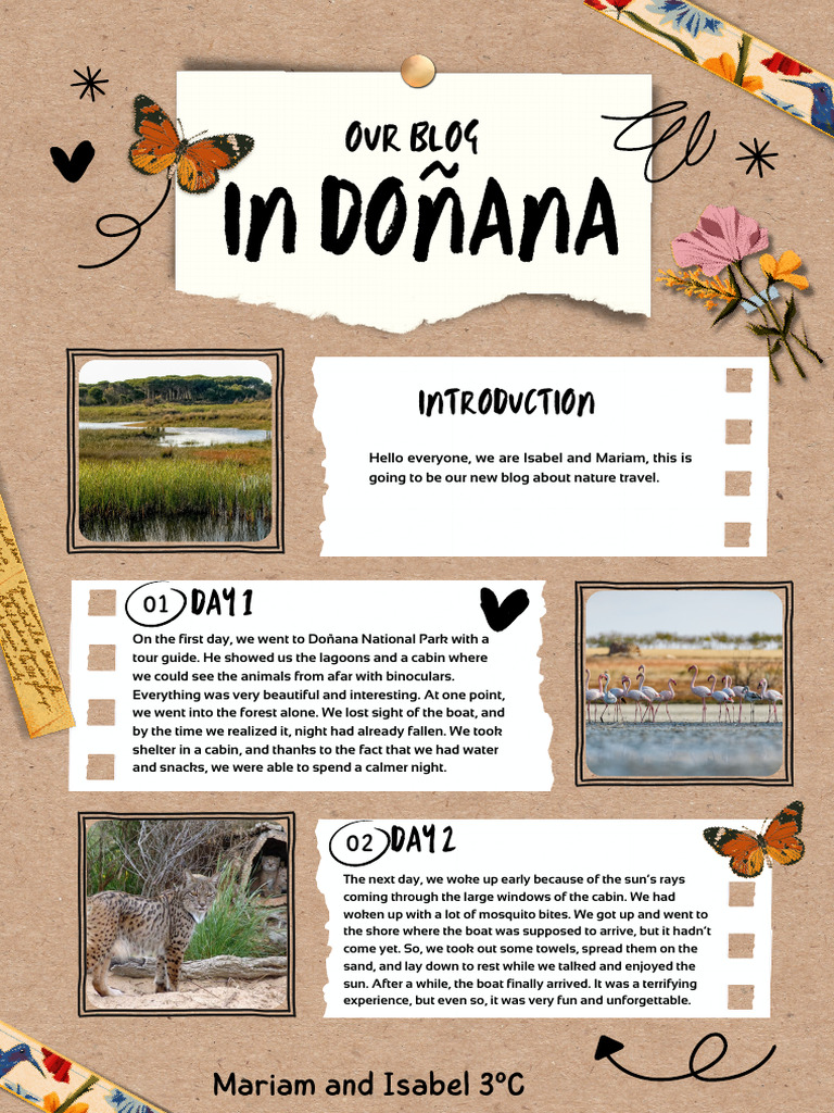 A Trabel Blog by Isa and Mariam | PDF