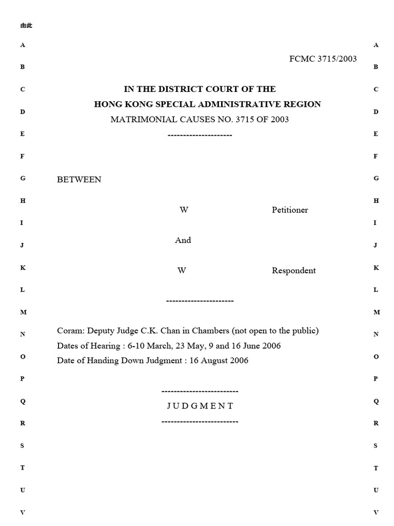 FCMC 3715 - 2003 | PDF | Summons | Judgment (Law)